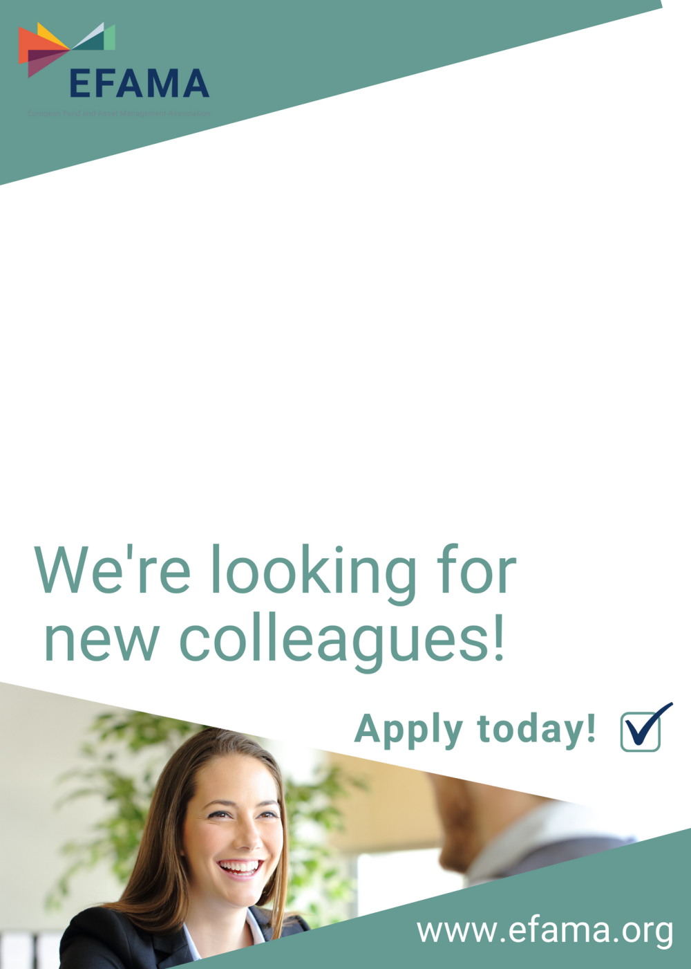 Vacancies: Regulatory Policy Advisers | Apply now! | EFAMA